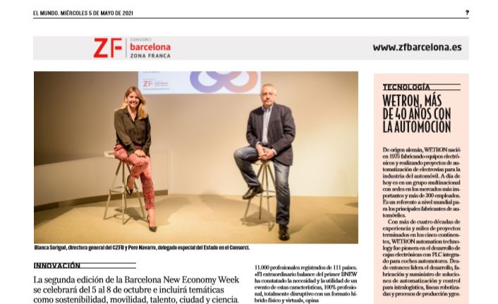 WETRON en la prensa nacional - Wetron